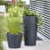 ScheurichGmbH Coneo High Plastic Flower Pot | Wayfair.co.uk